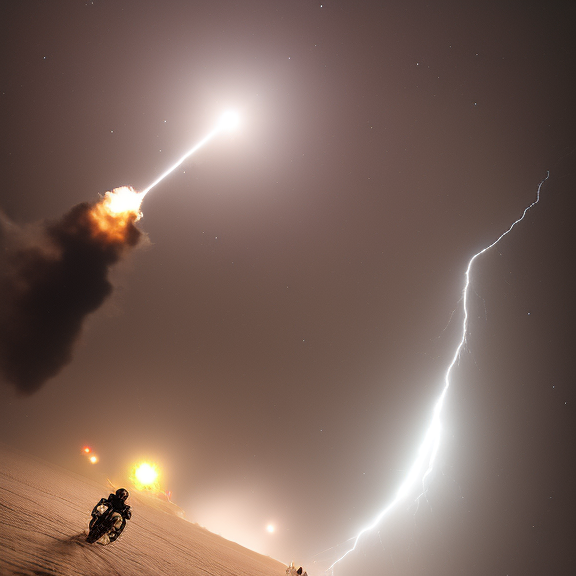 line through dark stary black space | Image by DumbCanyon