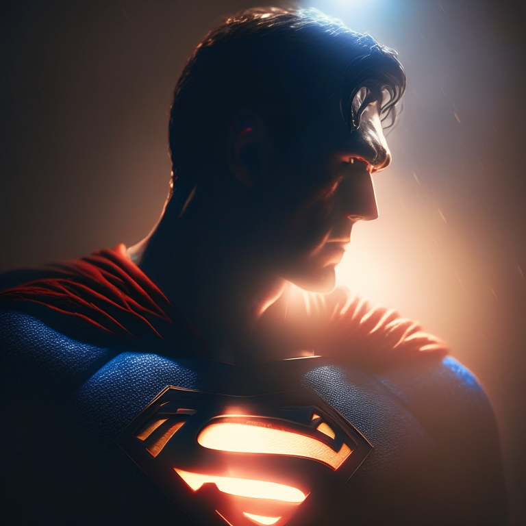 Men became low-res superman.... | Video by SkullAardvark