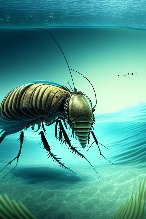 Why are there no insects in the sea | Image by NiceNance