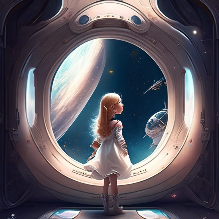 a princess want go to the space... | Image by PersistentPhoenix