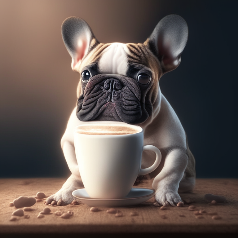 a French Bulldog puppy drinking... | Image by ResilientLime