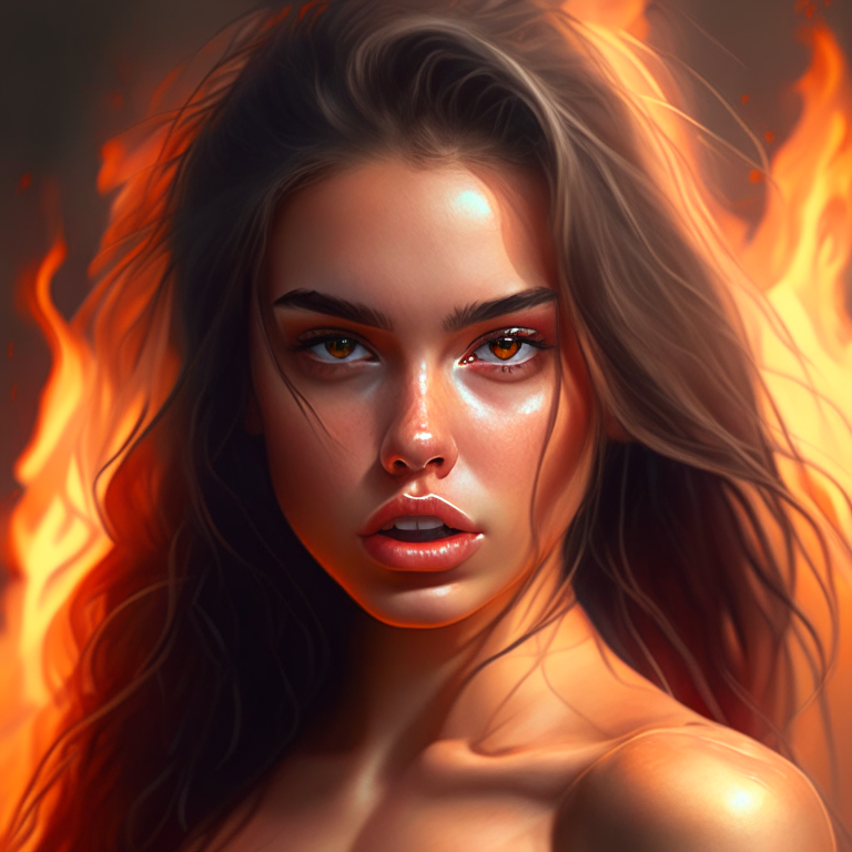 Hot girl | Image by TailorComical