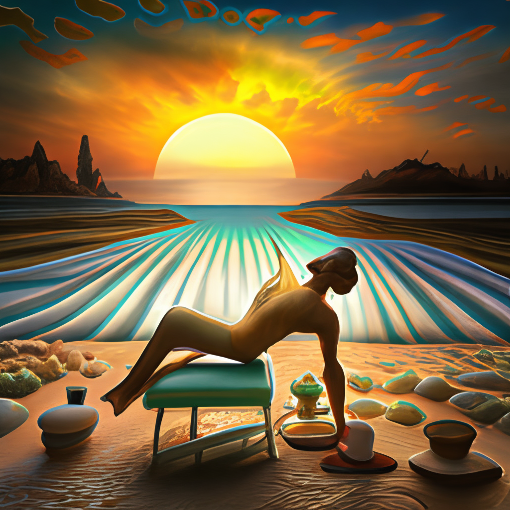 someone getting a back massage... | Image by NewfangledPioneer