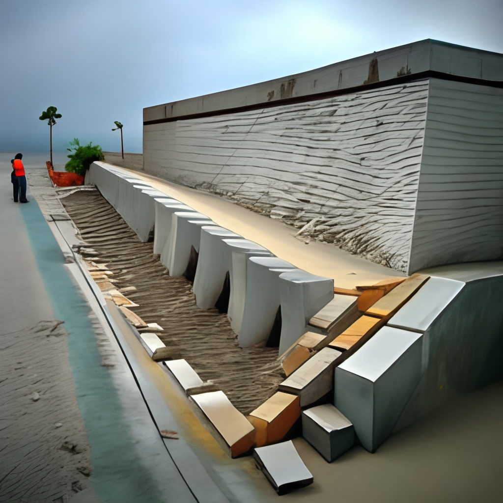 Muro de concreto reforzado | Image by HelpfulCoconut