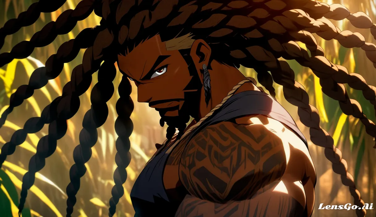 a man with dreadlocks standing... | Video by WelderFascinating