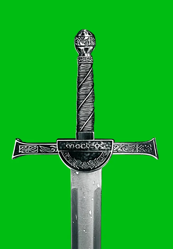 a sword that is on a green screen | Image by DaikonOffbeat