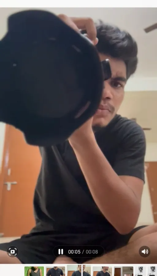 a man taking a picture of... | Video by TrueLocust