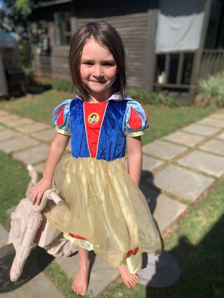 a little girl dressed in a funky... | Video by GleamingVisionary